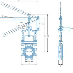 Keystone Figure 459 Knife Gate Valves - Products | Keystone